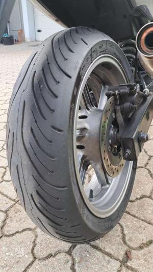 Grey Honda CBF 2006 in Pasvalys, with an engine capacity of 0.50 L and mileage of 53 thousand km for 1650 €, photo 12 on AUTOMOTO.COM.LV
