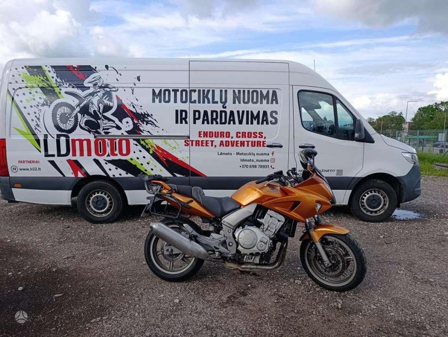 Honda CBF 2006 in Alytus, with an engine capacity of 1.00 L and mileage of 55 thousand km for 2500 €, photo 1 on AUTOMOTO.COM.LV