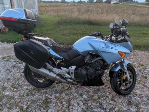 Honda CBF 2006 in Alytus, with an engine capacity of 0.60 L and mileage of 40 thousand km for 3000 €, photo 4 on AUTOMOTO.COM.LV