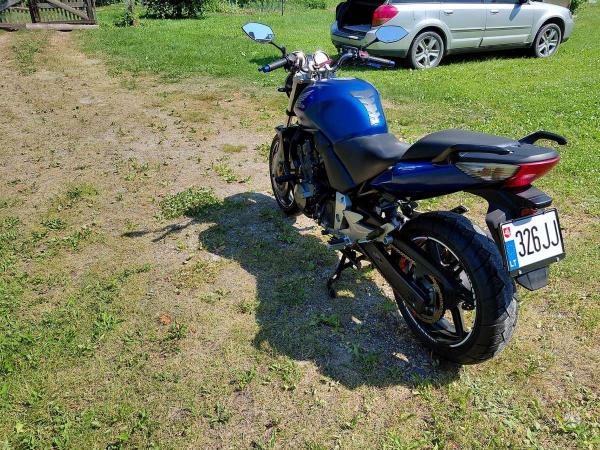 Honda CBF 2007 Alīta, ar dzinēja tilpumu 0.60 L un nobraukumu 34 tūkst. km par 2450 €, foto 5 vietnē AUTOMOTO.COM.LV