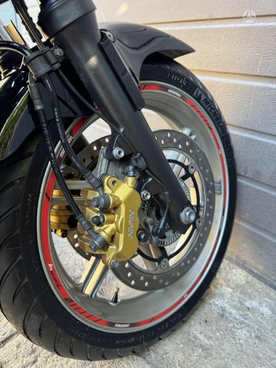 Honda CBF 2008 in Prienai, with an engine capacity of 0.60 L and mileage of 48 thousand km for 2950 €, photo 12 on AUTOMOTO.COM.LV