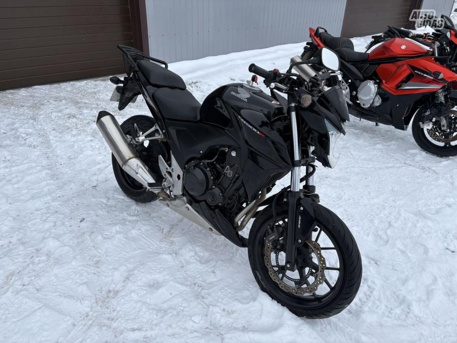 Honda CBF 2015 Kelmė, ar dzinēja tilpumu 0.50 L un nobraukumu 30 tūkst. km par 1030 €, foto 1 vietnē AUTOMOTO.COM.LV