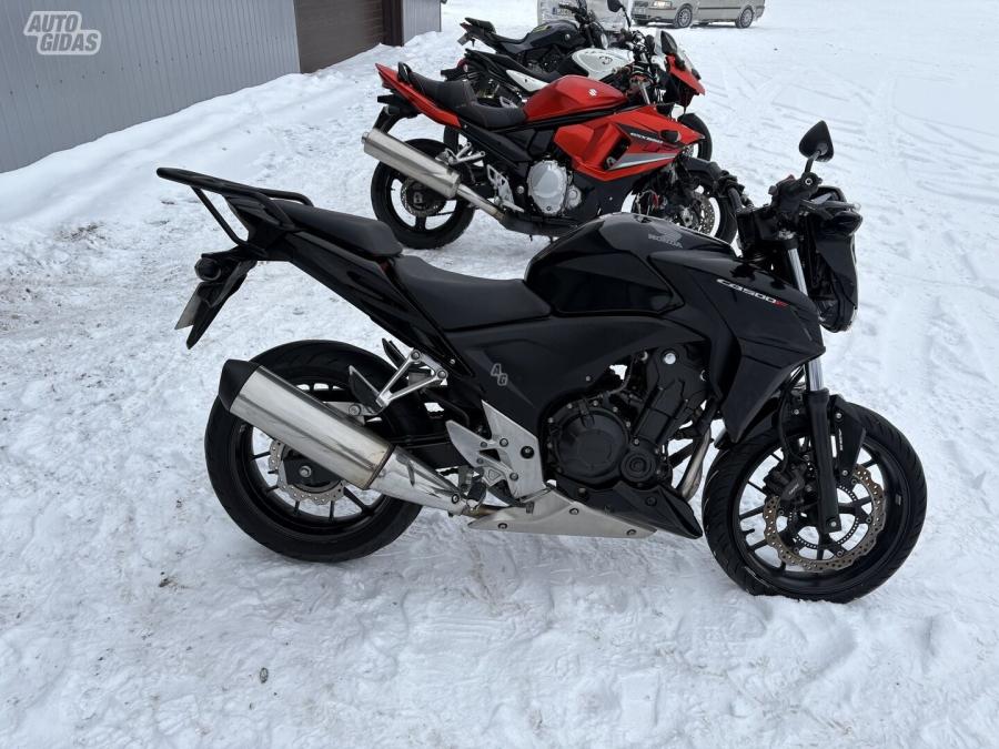 Honda CBF 2015 Kelmė, ar dzinēja tilpumu 0.50 L un nobraukumu 30 tūkst. km par 1030 €, foto 2 vietnē AUTOMOTO.COM.LV