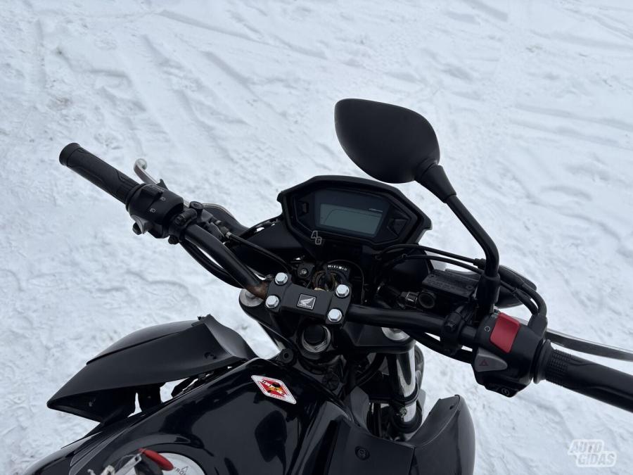 Honda CBF 2015 Kelmė, ar dzinēja tilpumu 0.50 L un nobraukumu 30 tūkst. km par 1030 €, foto 17 vietnē AUTOMOTO.COM.LV