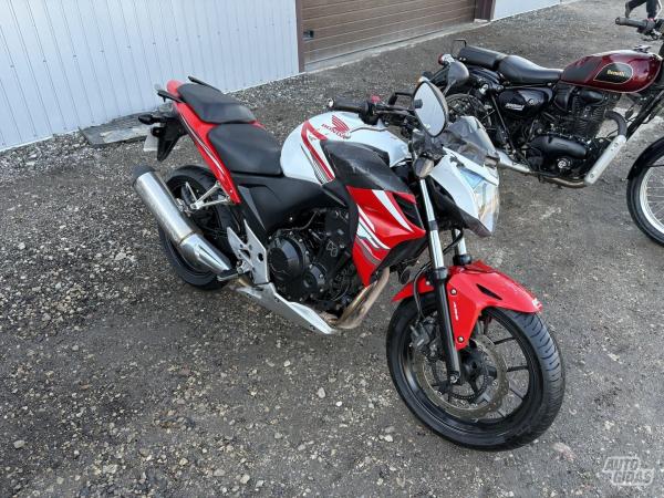 Honda CBF 2015 Kelmė, ar dzinēja tilpumu 0.50 L un nobraukumu 47 tūkst. km par 1630 €, foto 1 vietnē AUTOMOTO.COM.LV