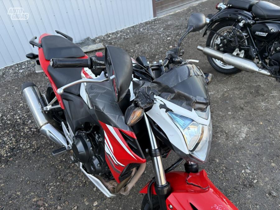 Honda CBF 2015 in Kelme, with an engine capacity of 0.50 L and mileage of 47 thousand km for 1630 €, photo 16 on AUTOMOTO.COM.LV