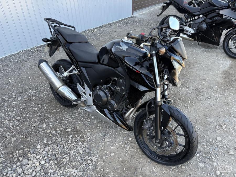 Honda CBF 2015 Kelmė, ar dzinēja tilpumu 0.50 L un nobraukumu 30 tūkst. km par 965 €, foto 1 vietnē AUTOMOTO.COM.LV
