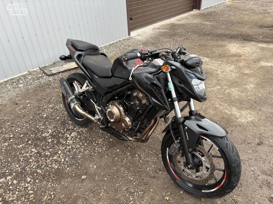 Honda CBF 2017 Kelmė, ar dzinēja tilpumu 0.50 L un nobraukumu 48 tūkst. km par 1830 €, foto 1 vietnē AUTOMOTO.COM.LV