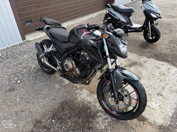 Honda CBF 2017 in Kelme, with an engine capacity of 0.50 L and mileage of 48 thousand km for 1730 €, photo 1 on AUTOMOTO.COM.LV