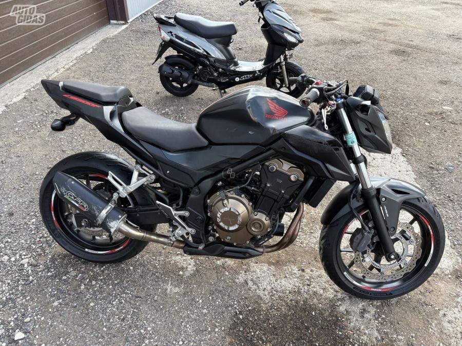 Honda CBF 2017 Kelmė, ar dzinēja tilpumu 0.50 L un nobraukumu 48 tūkst. km par 1730 €, foto 3 vietnē AUTOMOTO.COM.LV