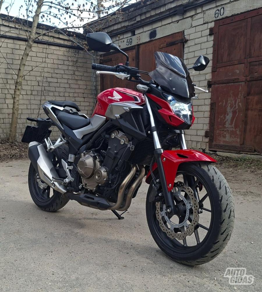 Honda CBF 2019 in Vilnius, with an engine capacity of 0.50 L and mileage of 17 thousand km for 4500 €, photo 1 on AUTOMOTO.COM.LV