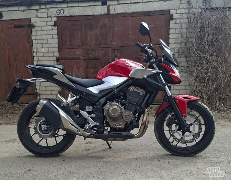 Honda CBF 2019 in Vilnius, with an engine capacity of 0.50 L and mileage of 17 thousand km for 4500 €, photo 3 on AUTOMOTO.COM.LV