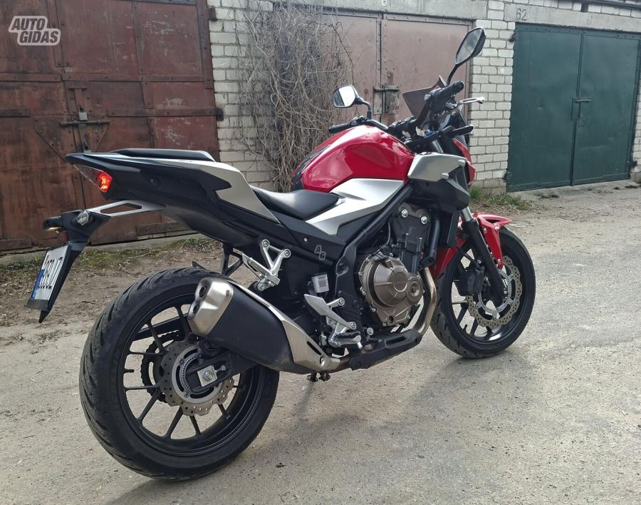 Honda CBF 2019 in Vilnius, with an engine capacity of 0.50 L and mileage of 17 thousand km for 4500 €, photo 8 on AUTOMOTO.COM.LV