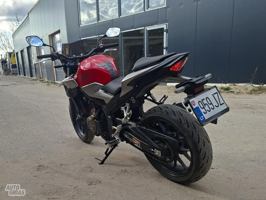 Honda CBF 2019 in Vilnius, with an engine capacity of 0.50 L and mileage of 17 thousand km for 4500 €, photo 9 on AUTOMOTO.COM.LV