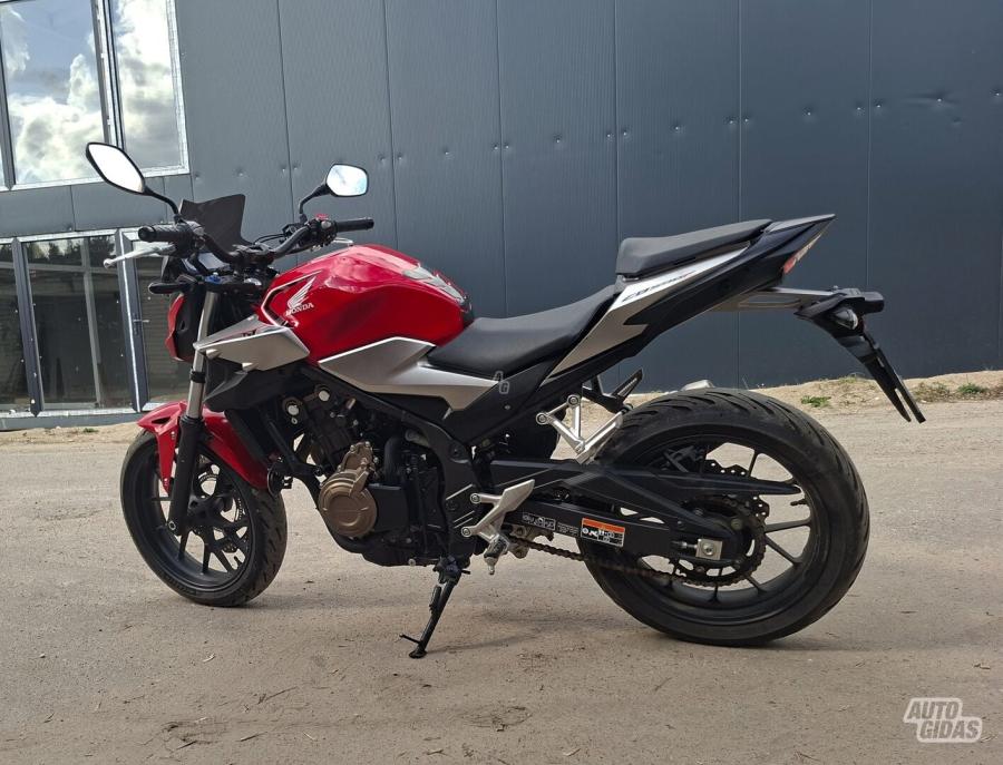 Honda CBF 2019 in Vilnius, with an engine capacity of 0.50 L and mileage of 17 thousand km for 4500 €, photo 10 on AUTOMOTO.COM.LV