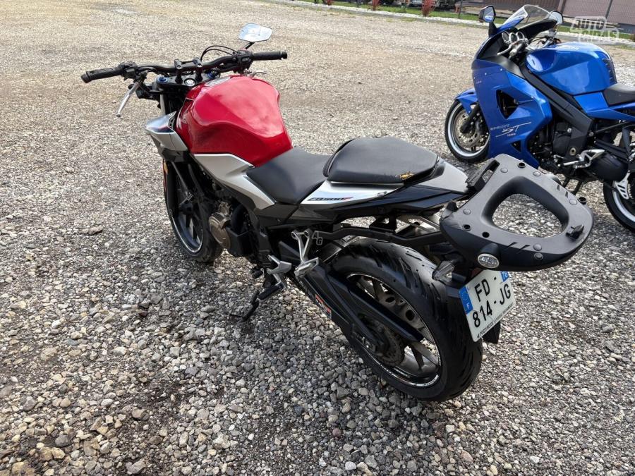 Honda CBF 2019 Kelmė, ar dzinēja tilpumu 0.50 L un nobraukumu 0 tūkst. km par 1330 €, foto 5 vietnē AUTOMOTO.COM.LV