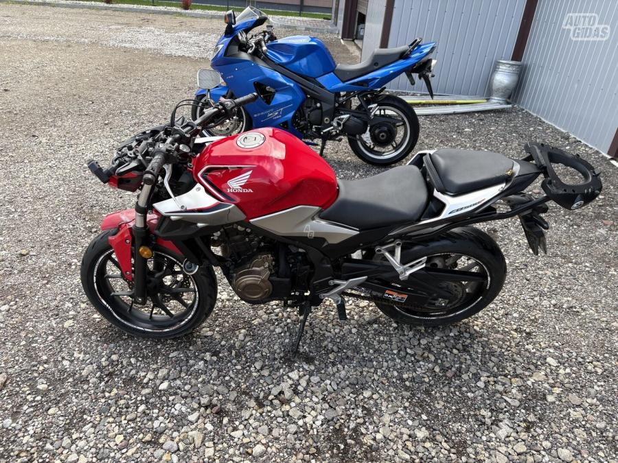 Honda CBF 2019 Kelmė, ar dzinēja tilpumu 0.50 L un nobraukumu 0 tūkst. km par 1330 €, foto 6 vietnē AUTOMOTO.COM.LV
