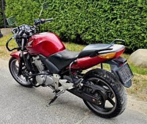 Red Honda CBF 2006 in Vilnius, with an engine capacity of 0.50 L and mileage of 65 thousand km for 1250 €, photo 5 on AUTOMOTO.COM.LV