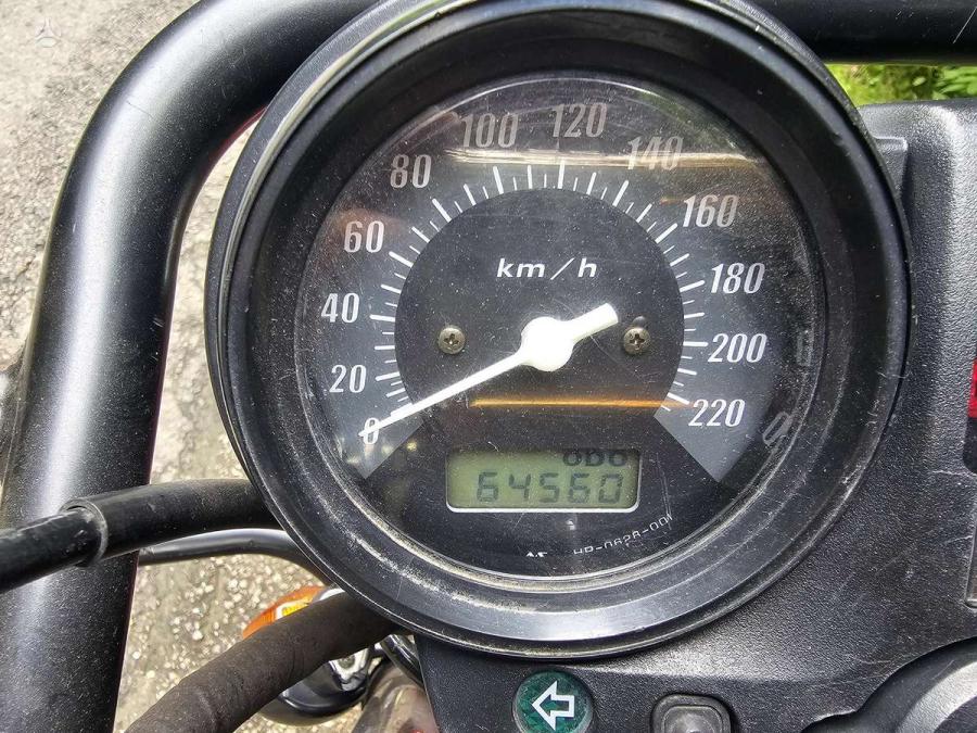 Red Honda CBF 2006 in Vilnius, with an engine capacity of 0.50 L and mileage of 65 thousand km for 1250 €, photo 10 on AUTOMOTO.COM.LV