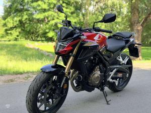 Red Honda CBF 2023 in Utena, with an engine capacity of 0.47 L and mileage of 1 thousand km for 5500 €, photo 6 on AUTOMOTO.COM.LV