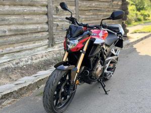 Red Honda CBF 2023 in Utena, with an engine capacity of 0.47 L and mileage of 1 thousand km for 5500 €, photo 8 on AUTOMOTO.COM.LV