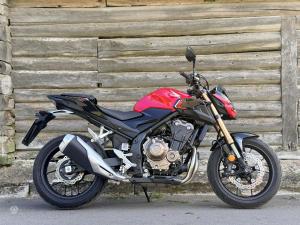 Red Honda CBF 2023 in Utena, with an engine capacity of 0.47 L and mileage of 1 thousand km for 5500 €, photo 11 on AUTOMOTO.COM.LV