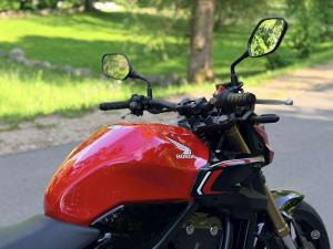 Red Honda CBF 2023 in Utena, with an engine capacity of 0.47 L and mileage of 1 thousand km for 5500 €, photo 13 on AUTOMOTO.COM.LV