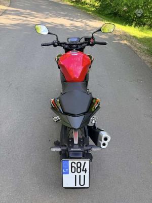 Red Honda CBF 2023 in Utena, with an engine capacity of 0.47 L and mileage of 1 thousand km for 5500 €, photo 14 on AUTOMOTO.COM.LV