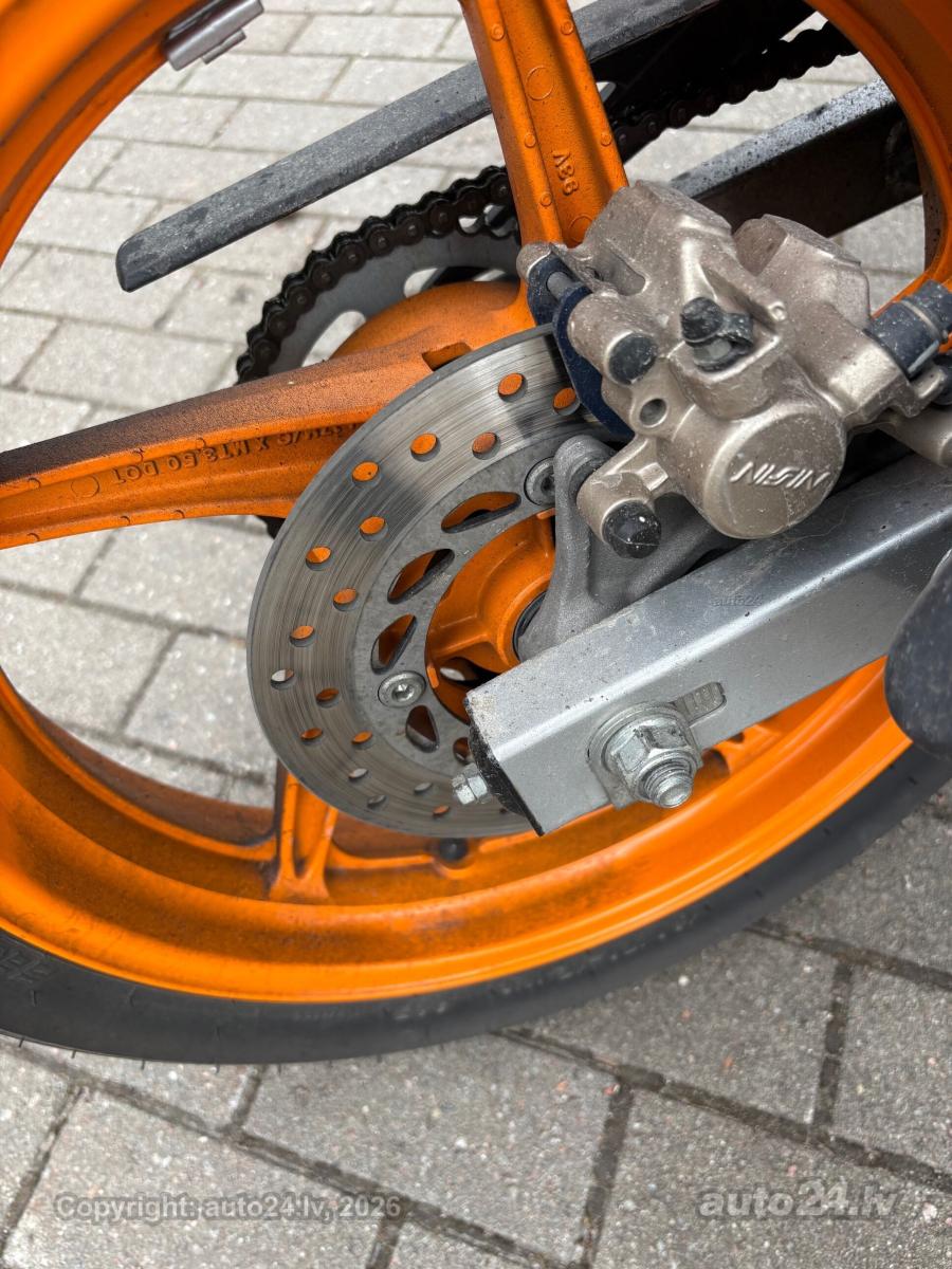 Oranžs Honda CBR 125 2017 Tallina, ar dzinēja tilpumu 0.13 L un nobraukumu 14 tūkst. km par 1800 €, foto 7 vietnē AUTOMOTO.COM.LV