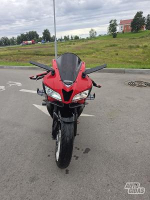 Red Honda CBR 600RR 2007 in Siauliai, with an engine capacity of 0.60 L and mileage of 67 thousand km for 4000 €, photo 6 on AUTOMOTO.COM.LV