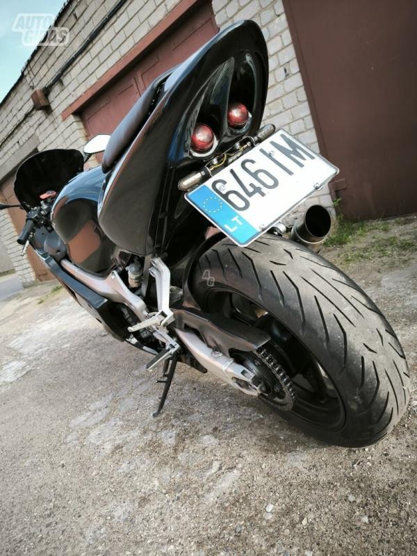Melns Honda Cbr 2004 Kauņa, ar dzinēja tilpumu 0.60 L un nobraukumu 94 tūkst. km par 2400 €, foto 9 vietnē AUTOMOTO.COM.LV