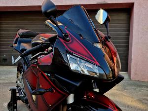 Черный Хонда Cbr 2004 в Вильнюс, объемом двигателя 0.60 л и пробегом 43 тыс. км за 3650 €, фото 9 на AUTOMOTO.COM.LV