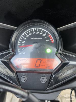Melns Honda Cbr 2014 Mažeikiai, ar dzinēja tilpumu 0.13 L un nobraukumu 30 tūkst. km par 2100 €, foto 7 vietnē AUTOMOTO.COM.LV
