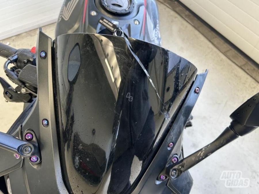 Melns Honda Cbr 2020 Radviliškis, ar dzinēja tilpumu 0.65 L un nobraukumu 25 tūkst. km par 4250 €, foto 16 vietnē AUTOMOTO.COM.LV