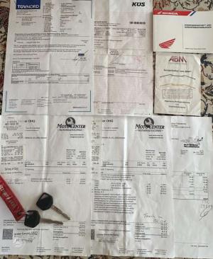 Blue Honda Cbr 2001 in Kaunas, with an engine capacity of 0.93 L and mileage of 58 thousand km for 2750 €, photo 16 on AUTOMOTO.COM.LV