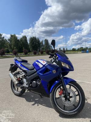 Blue Honda Cbr 2007 in Mazeikiai, with an engine capacity of 0.13 L and mileage of 48 thousand km for 1100 €, photo  on AUTOMOTO.COM.LV