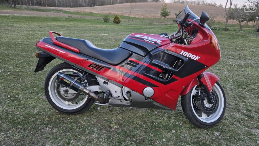 Honda Cbr 1991 Prienai, ar dzinēja tilpumu 1.00 L un nobraukumu 0 tūkst. km par 1000 €, foto 5 vietnē AUTOMOTO.COM.LV