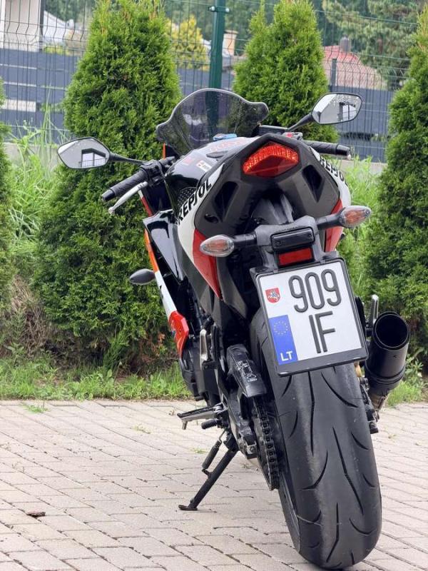 Honda Cbr 2013 in Vilnius, with an engine capacity of 0.60 L and mileage of 59 thousand km for 3300 €, photo 3 on AUTOMOTO.COM.LV