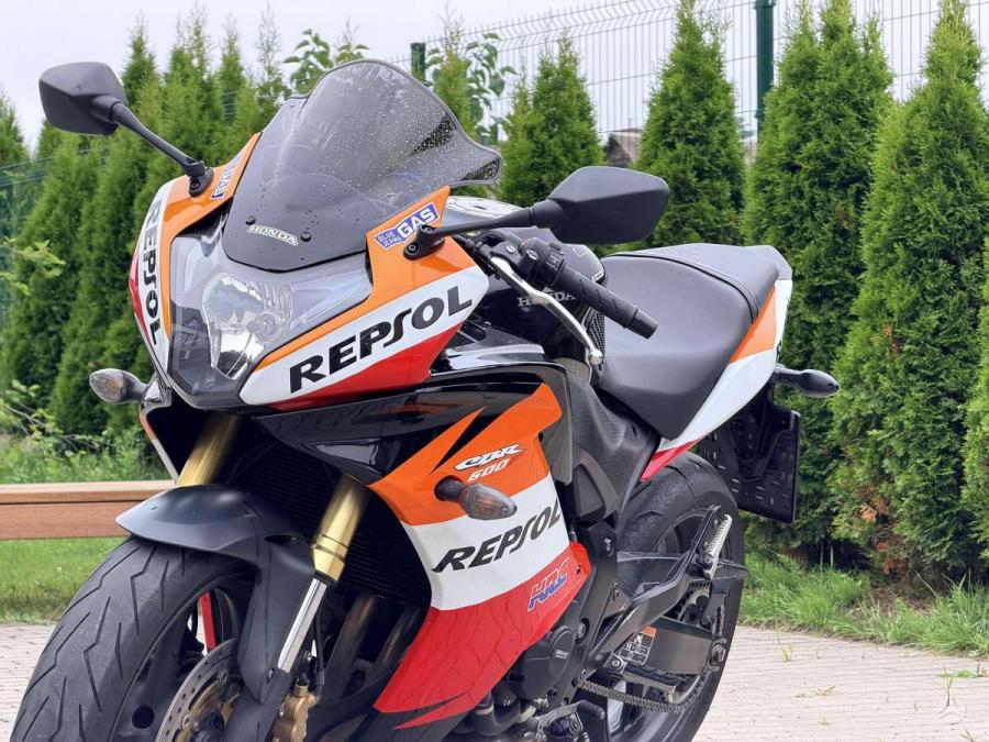 Honda Cbr 2013 in Vilnius, with an engine capacity of 0.60 L and mileage of 59 thousand km for 3300 €, photo 8 on AUTOMOTO.COM.LV