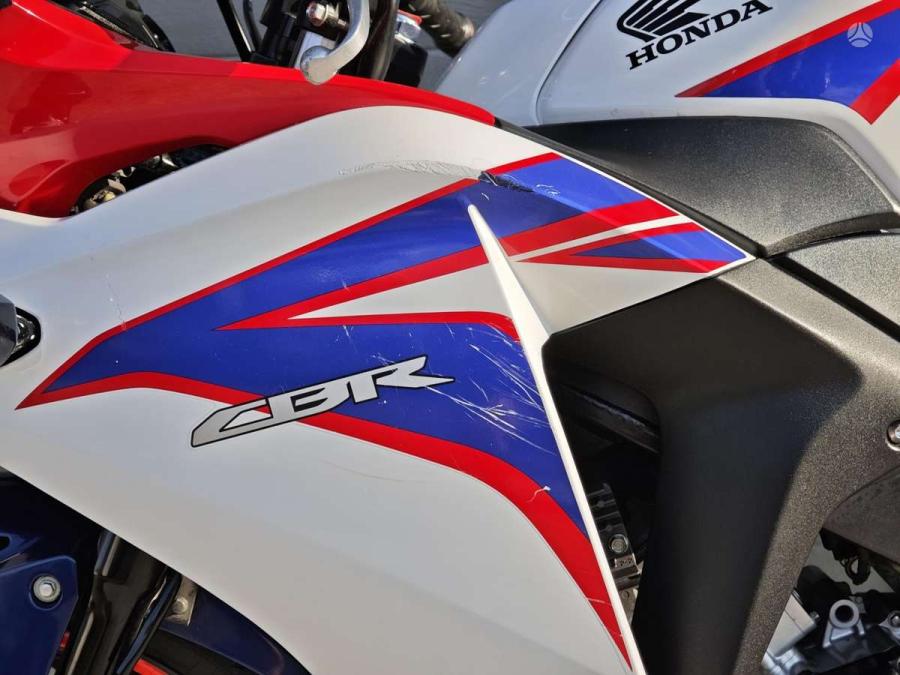 Хонда Cbr 2015 в Паневежис, объемом двигателя 0.13 л и пробегом 21 тыс. км за 1600 €, фото 9 на AUTOMOTO.COM.LV