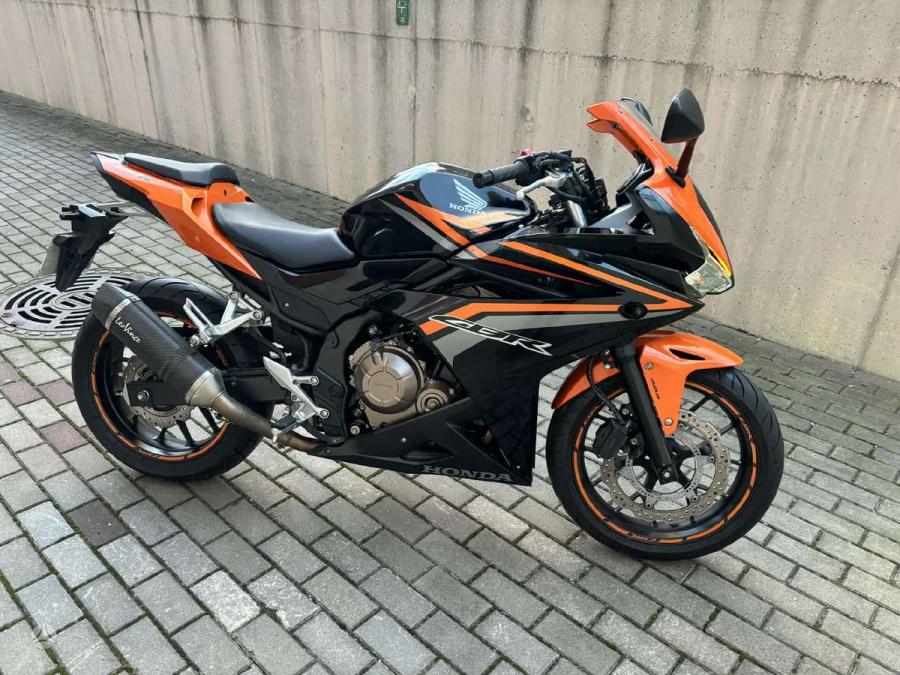 Honda Cbr 2016 Klaipėda, ar dzinēja tilpumu 0.50 L un nobraukumu 29 tūkst. km par 3600 €, foto 2 vietnē AUTOMOTO.COM.LV