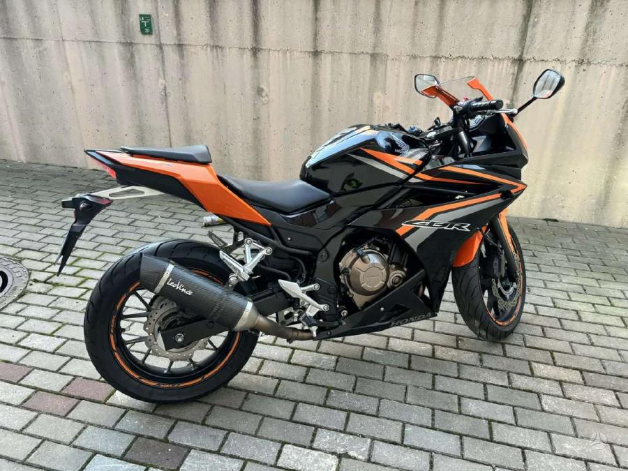 Honda Cbr 2016 Klaipėda, ar dzinēja tilpumu 0.50 L un nobraukumu 29 tūkst. km par 3600 €, foto 4 vietnē AUTOMOTO.COM.LV