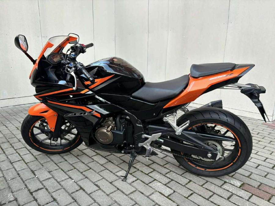 Honda Cbr 2016 Klaipėda, ar dzinēja tilpumu 0.50 L un nobraukumu 29 tūkst. km par 3600 €, foto 5 vietnē AUTOMOTO.COM.LV