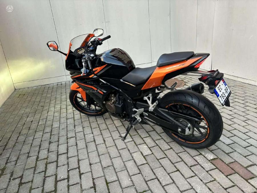 Honda Cbr 2016 Klaipėda, ar dzinēja tilpumu 0.50 L un nobraukumu 29 tūkst. km par 3600 €, foto 6 vietnē AUTOMOTO.COM.LV