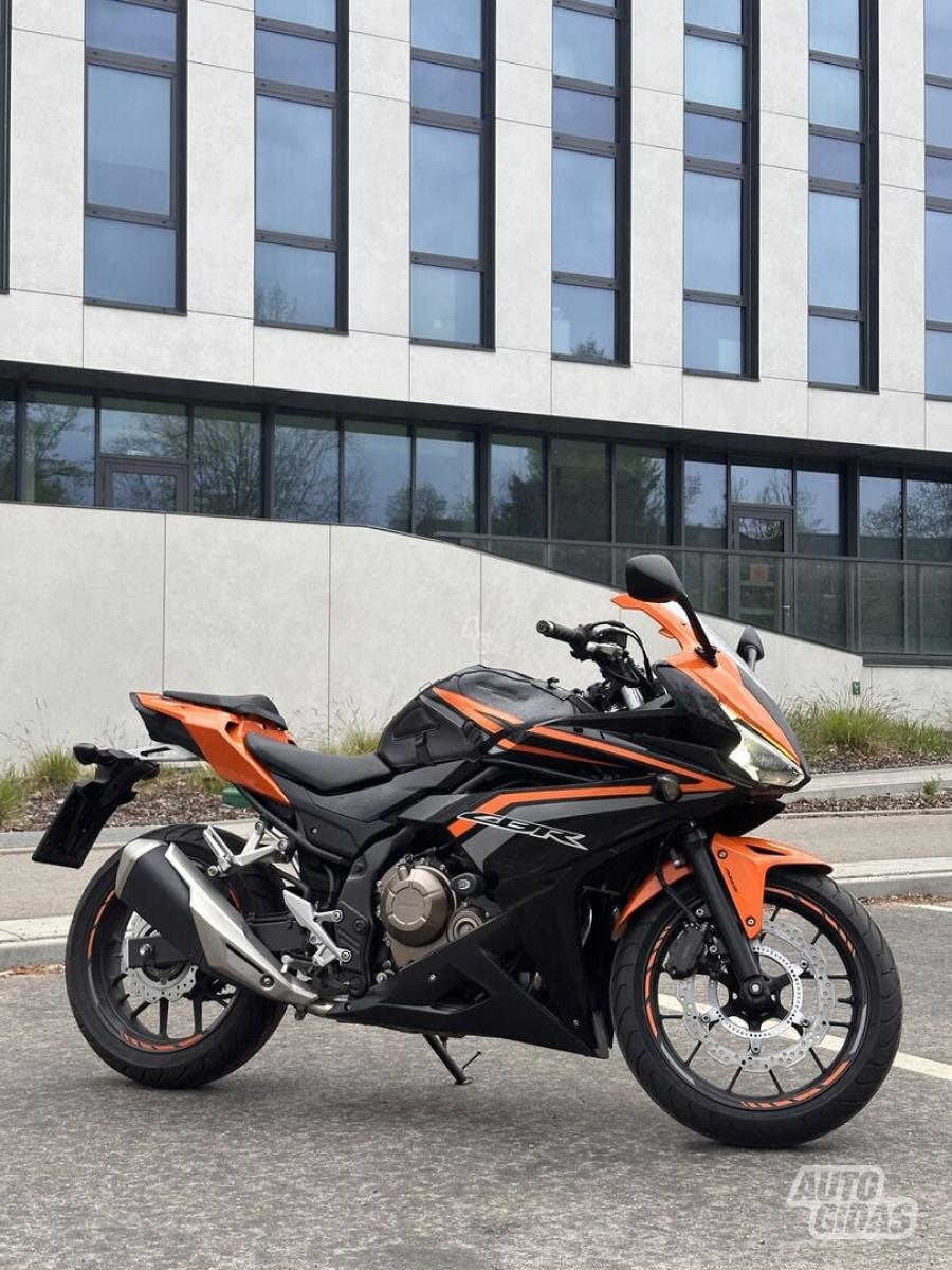 Honda Cbr 2016 Viļņa, ar dzinēja tilpumu 0.50 L un nobraukumu 6 tūkst. km par 4000 €, foto 3 vietnē AUTOMOTO.COM.LV