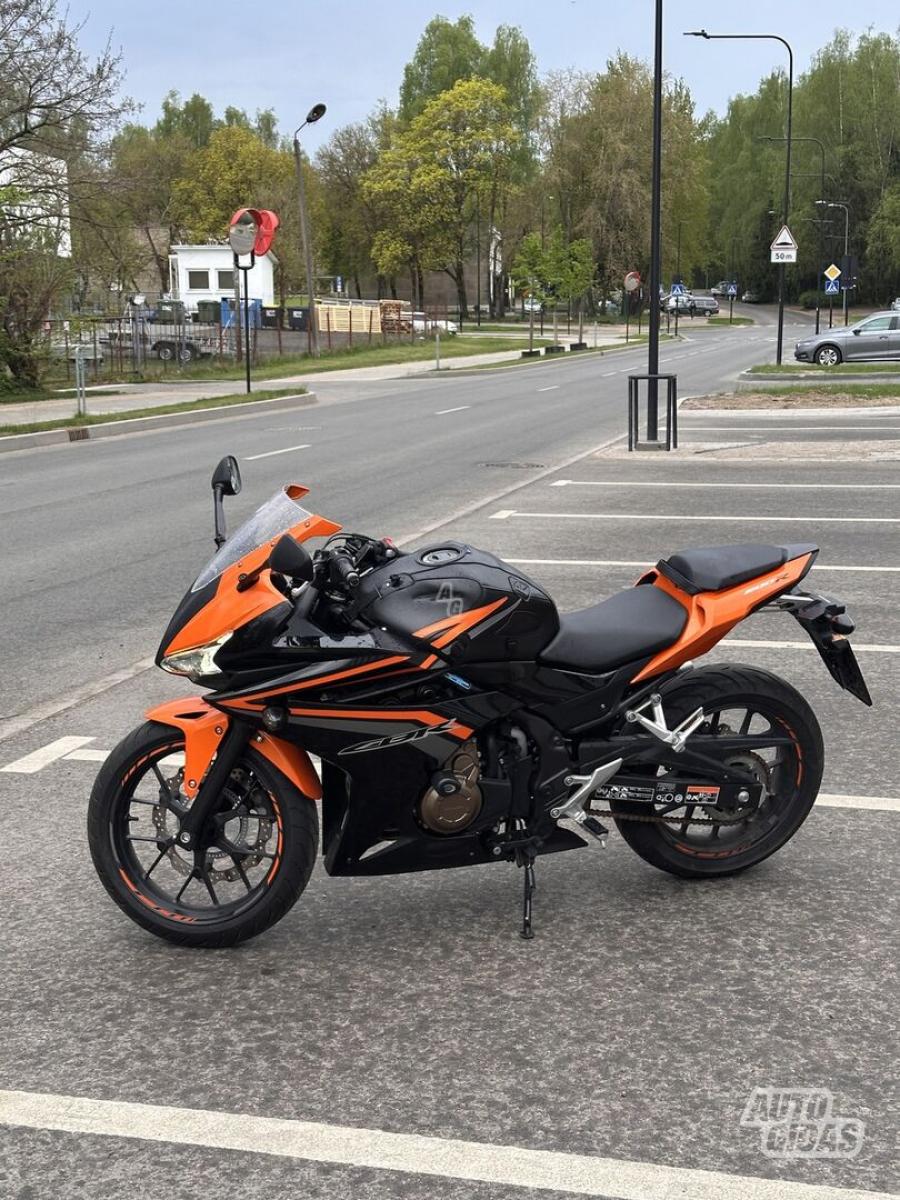 Honda Cbr 2016 Viļņa, ar dzinēja tilpumu 0.50 L un nobraukumu 6 tūkst. km par 4000 €, foto 4 vietnē AUTOMOTO.COM.LV