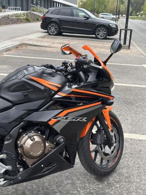 Honda Cbr 2016 Viļņa, ar dzinēja tilpumu 0.50 L un nobraukumu 6 tūkst. km par 4000 €, foto 7 vietnē AUTOMOTO.COM.LV