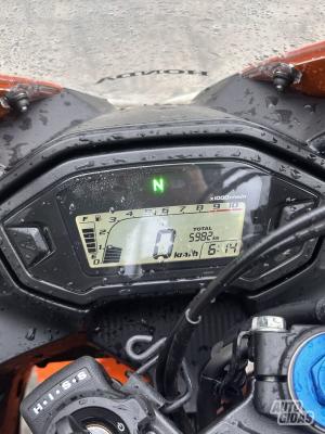 Honda Cbr 2016 Viļņa, ar dzinēja tilpumu 0.50 L un nobraukumu 6 tūkst. km par 4000 €, foto 9 vietnē AUTOMOTO.COM.LV