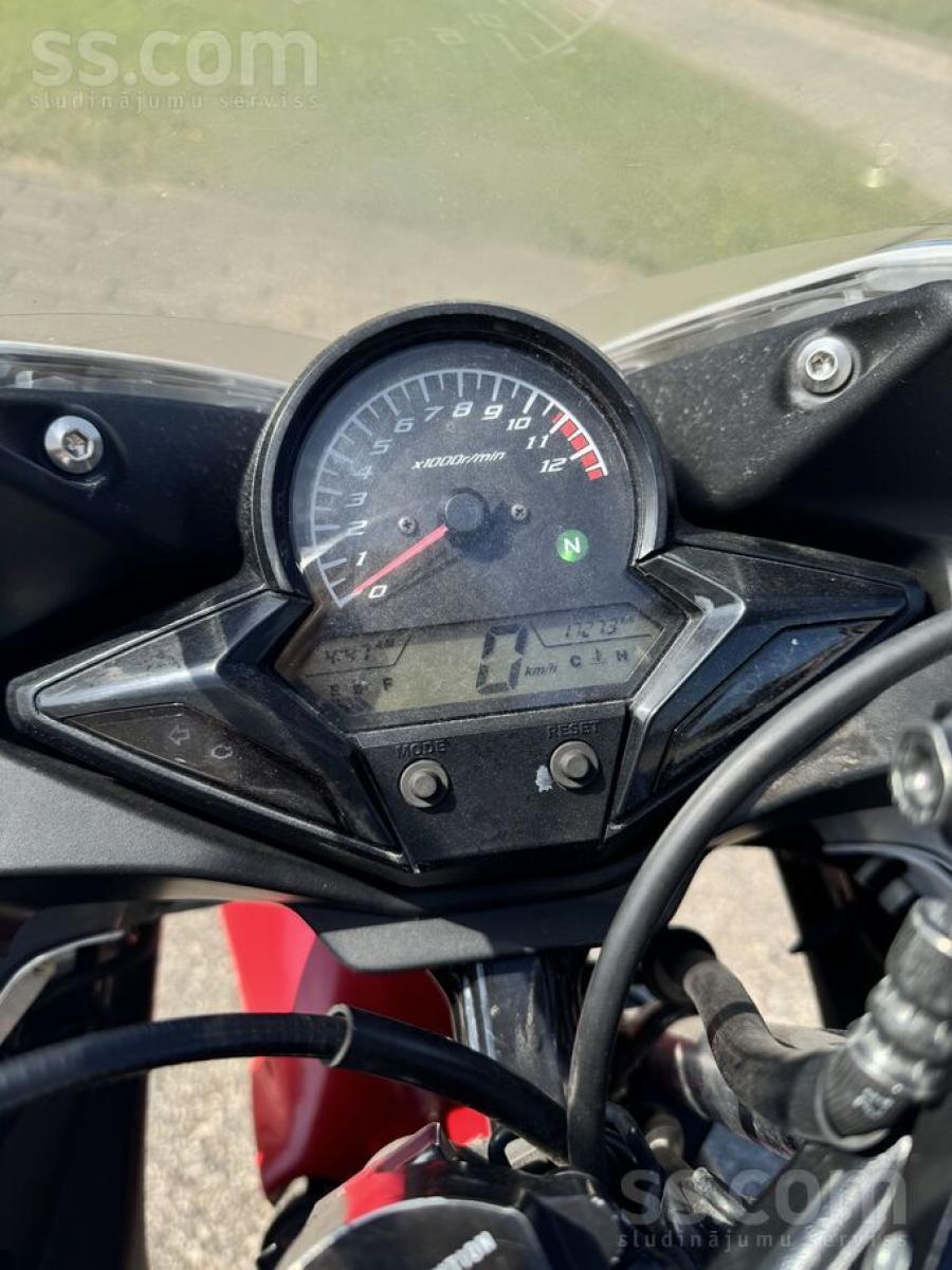 Хонда Cbr 2016 в Талси, объемом двигателя 0.13 л и пробегом 0 тыс. км за 2300 €, фото 6 на AUTOMOTO.COM.LV