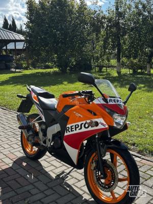 Honda Cbr 2016 Ukmergė, ar dzinēja tilpumu 0.13 L un nobraukumu 0 tūkst. km par 2400 €, foto  vietnē AUTOMOTO.COM.LV